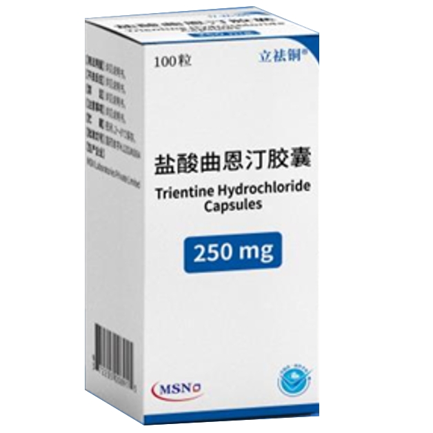 盐酸曲恩汀胶囊（Trientine）说明书_药得